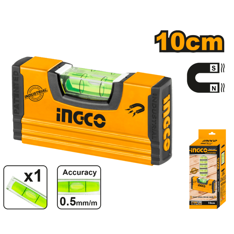Ingco HMSL03101 - Hand Level - Vikas Tool Mart