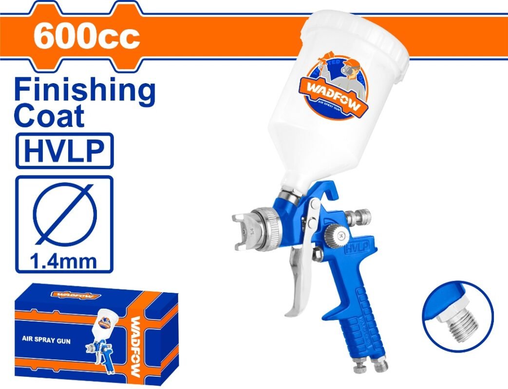 Wadfow WGA1506 - 600CC Air Spray Gun Finishing Coat - Vikas Tool Mart